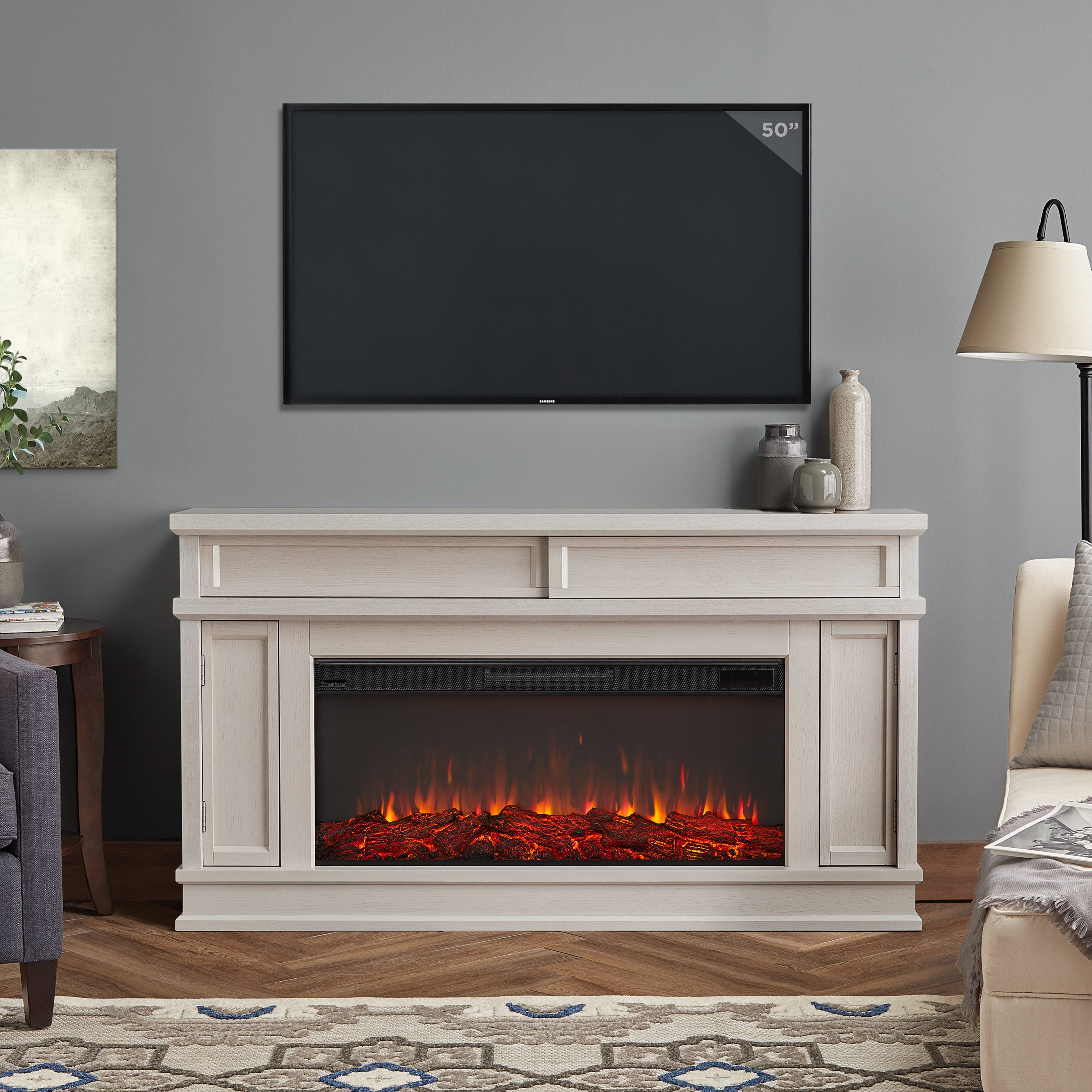 Torrey Electric Fireplace Real Flame 4020E – ECOMAT.CA