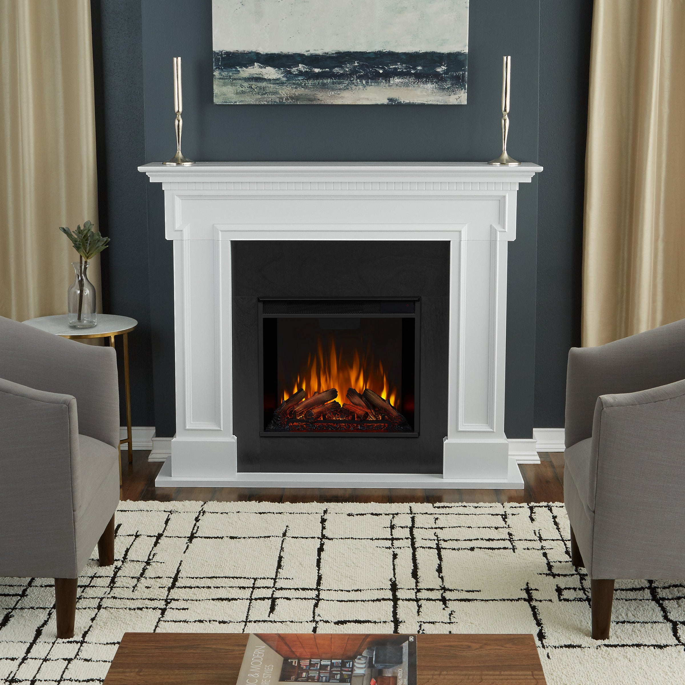 Thayer Electric Fireplace by Real Flame – ECOMAT.CA